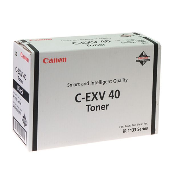 Тонер для лазерного принтера Canon C-EXV40 черный, оригинал