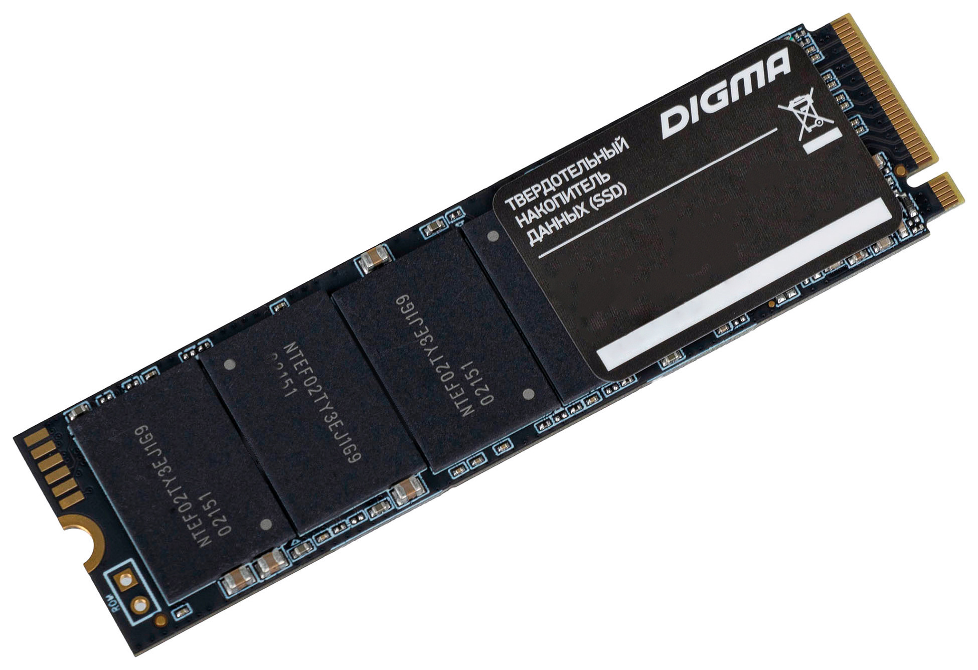 SSD накопитель DIGMA Top P8 M.2 2280 2 ТБ (DGST4002TP83T)