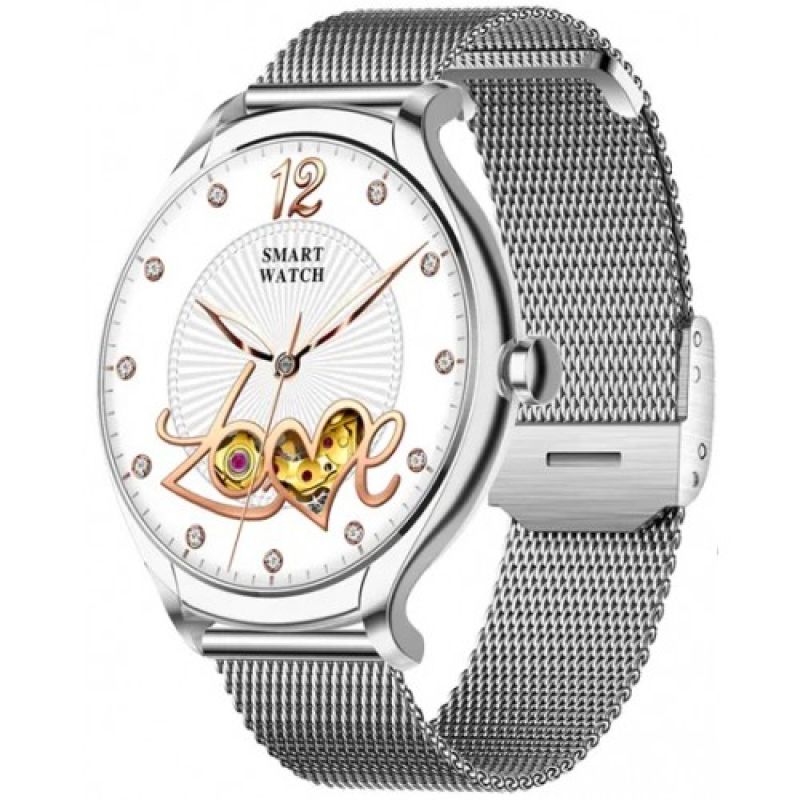 Смарт-часы BandRate Smart BRSKM30SS серебристый(1314282)