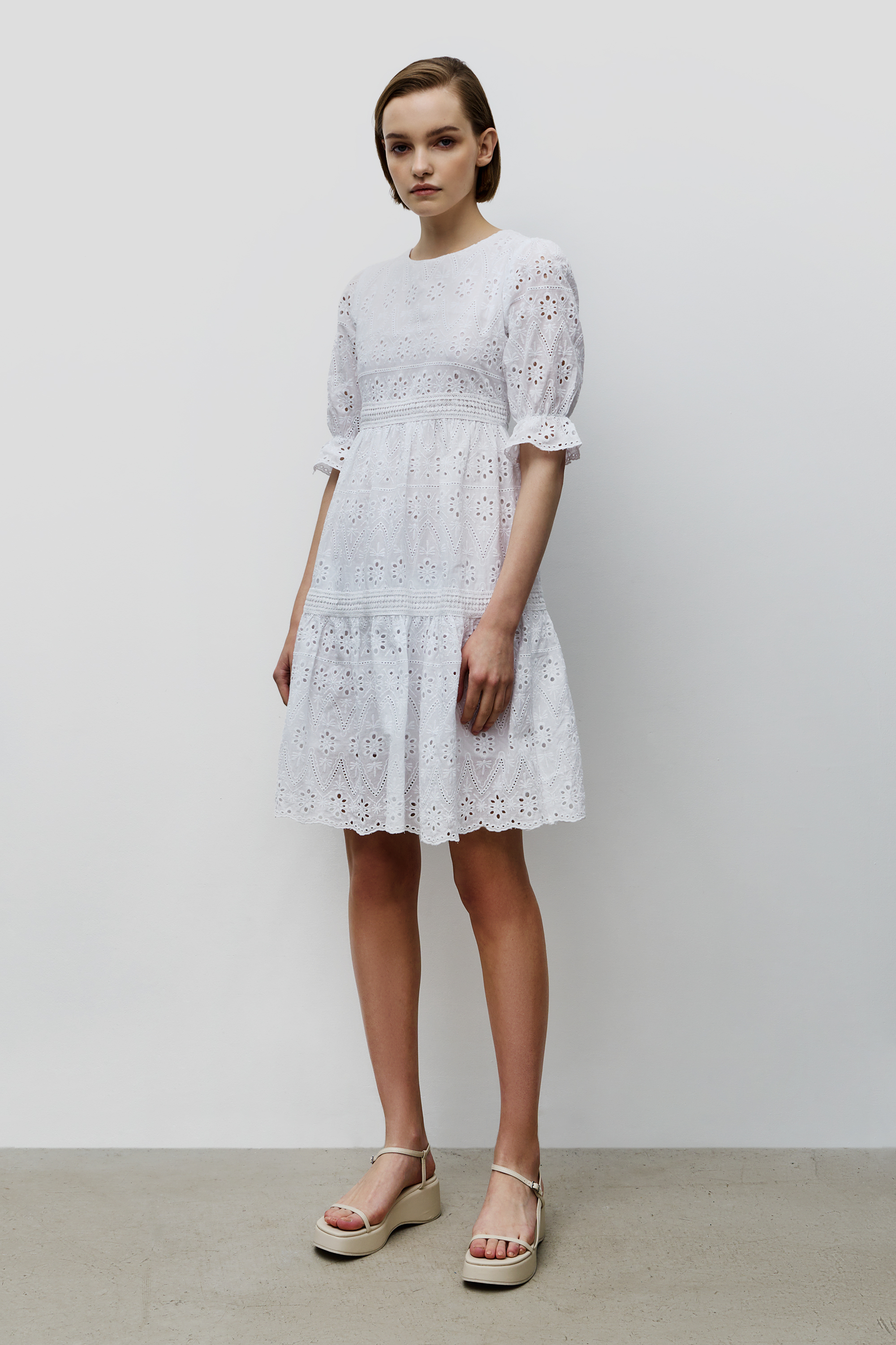 Платье женское Baon B4523079 белое L