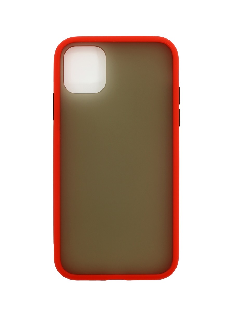 Чехол Zibelino Plastic Matte для Apple iPhone 11 Red