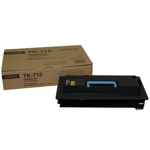 Картридж для лазерного принтера Kyocera TK-715, черный, оригинал