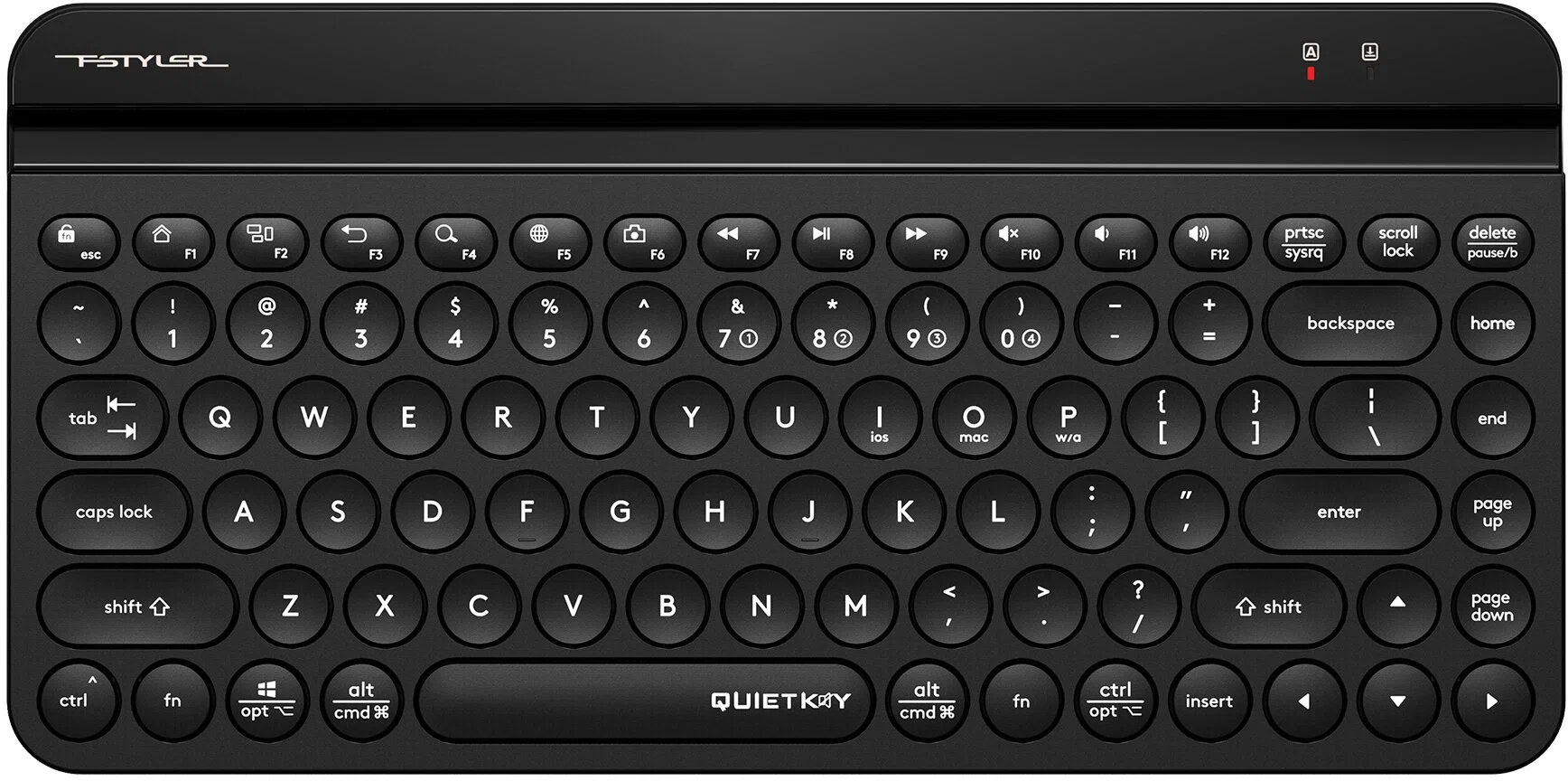 Беспроводная клавиатура A4Tech Fstyler FBK30 Black (1678658)