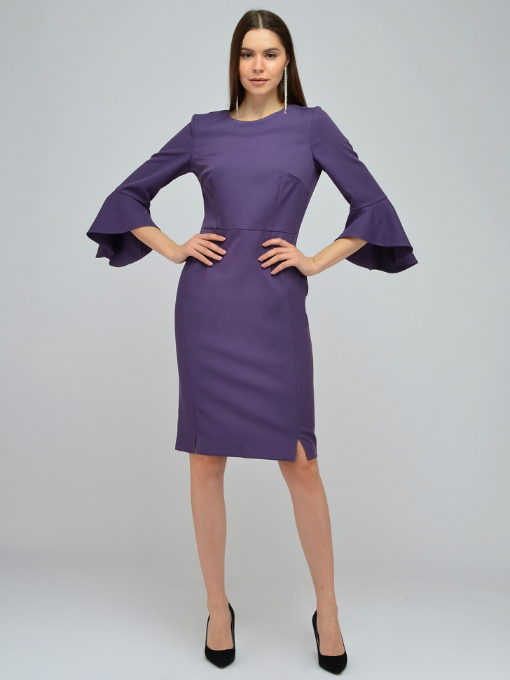Платье женское Viserdi 10177-флт 410980 фиолетовое 46 RU