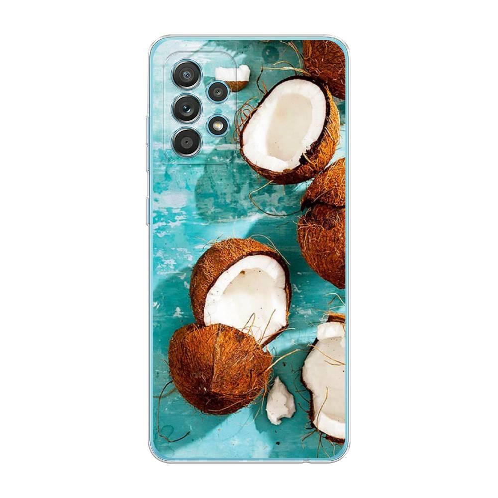 Чехол Awog на Samsung Galaxy A33 5G / Самсунг A33 5G "Разбитые кокосы"