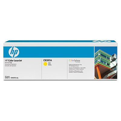 Картридж для лазерного принтера HP 824A (CB382A) желтый, оригинал
