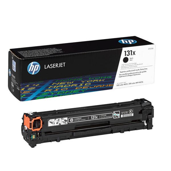 Картридж для лазерного принтера HP 131X (CF210X) черный, оригинал