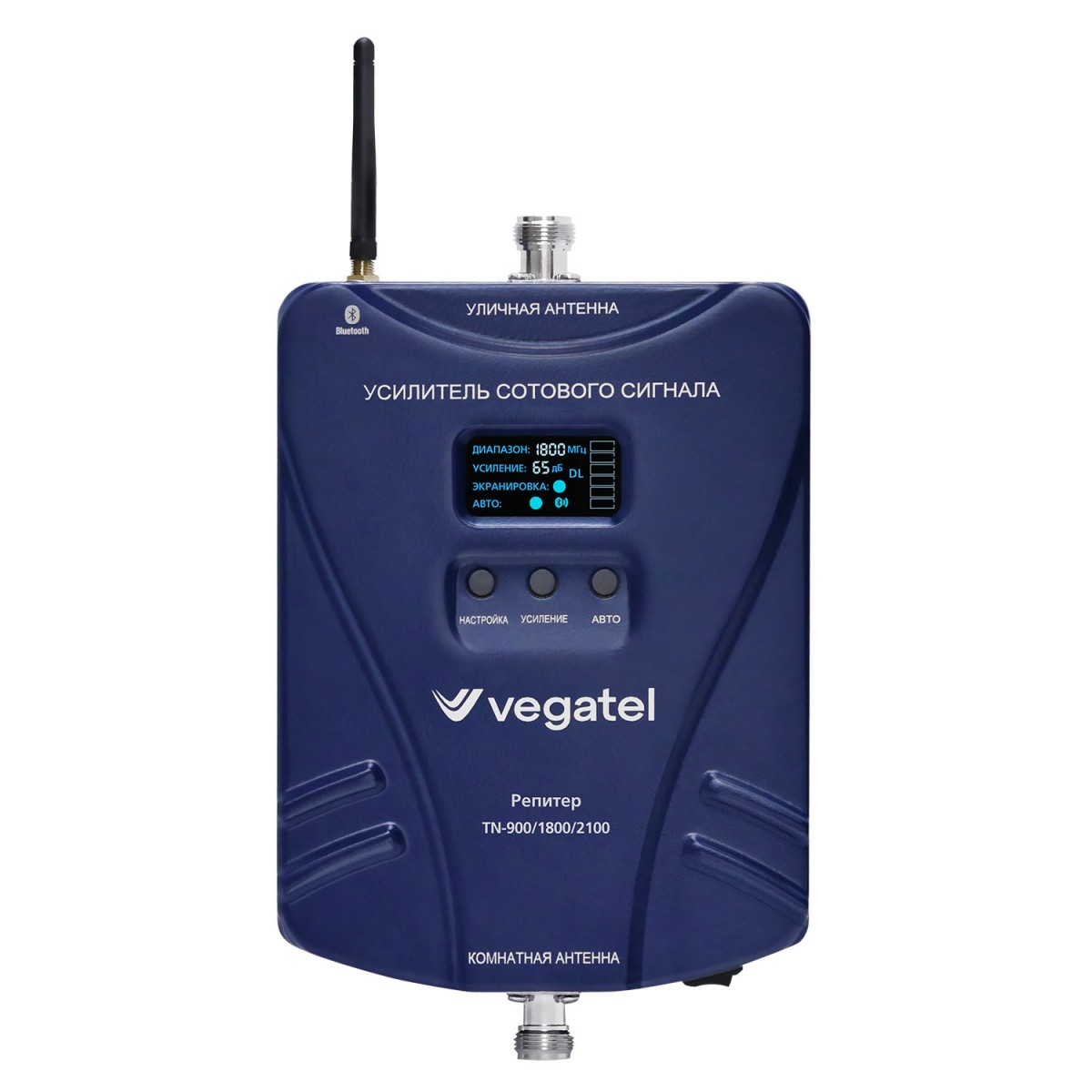 Репитер сотовой связи 2G/3G/4G VEGATEL TN-900/1800/2100