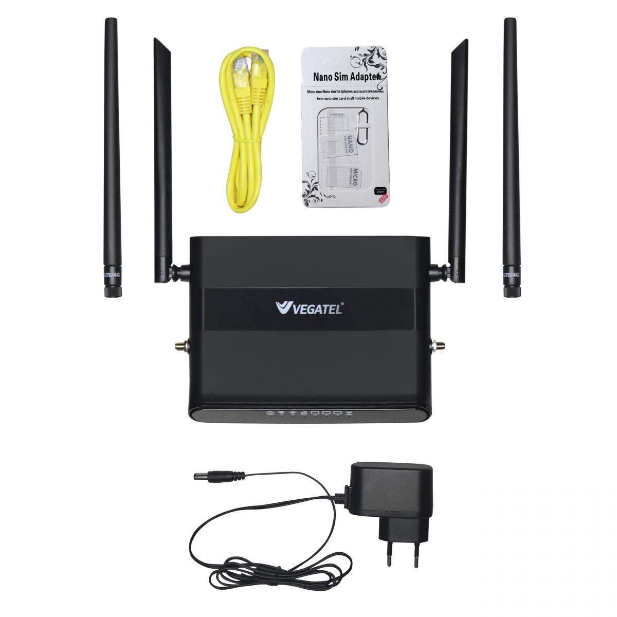 Роутер 4G VEGATEL VR6 Wi-Fi-2,4/5