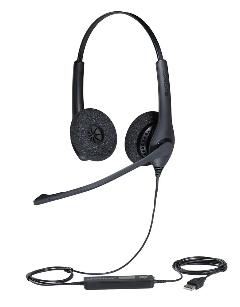 Гарнитура Jabra BIZ 1500 Duo USB Black