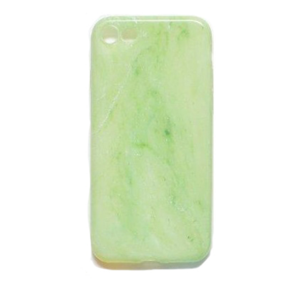 Чехол для IPhone 7/8/SE(2020) Marble TPU зеленый