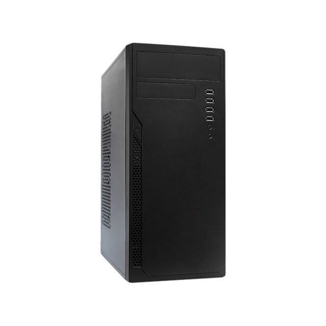 Корпус компьютерный Foxline FL-628 (FL-628-FZ450R-U32) Black