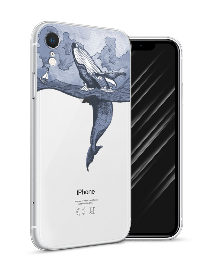 Чехол Awog на Apple iPhone XR (10R) / Айфон XR (10R) "Два измерения"