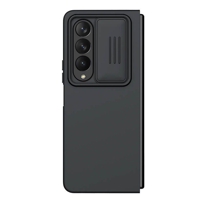 Чехол Nillkin CamShield Silky Silicone Case для Samsung Galaxy Z Fold 4 (черный)