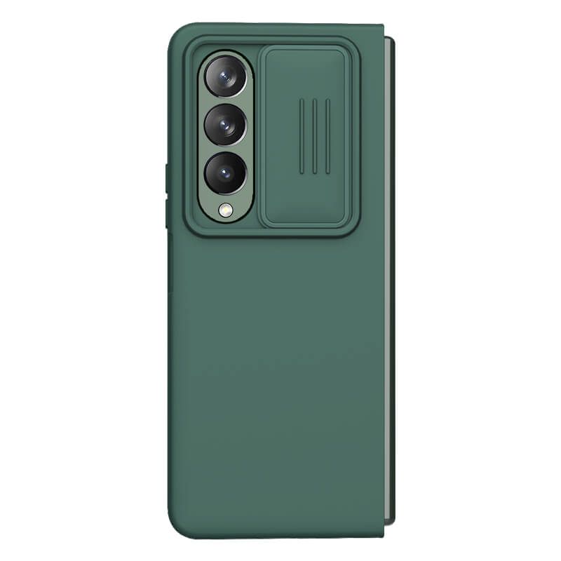 Чехол Nillkin CamShield Silky Silicone Case для Samsung Galaxy Z Fold 4 (зеленый)