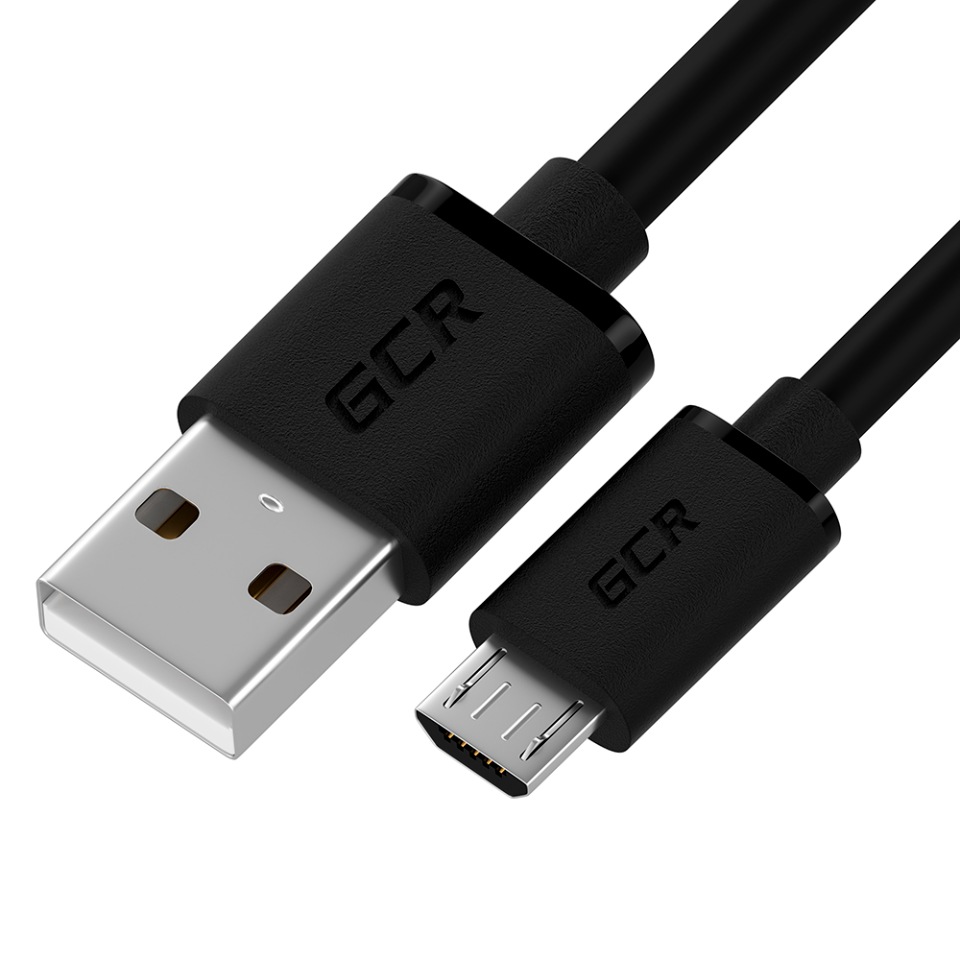 Кабель MicroUSB GCR 1м 3A QC 3.0 для быстрой зарядки смартфона для Samsung Huawei Honor