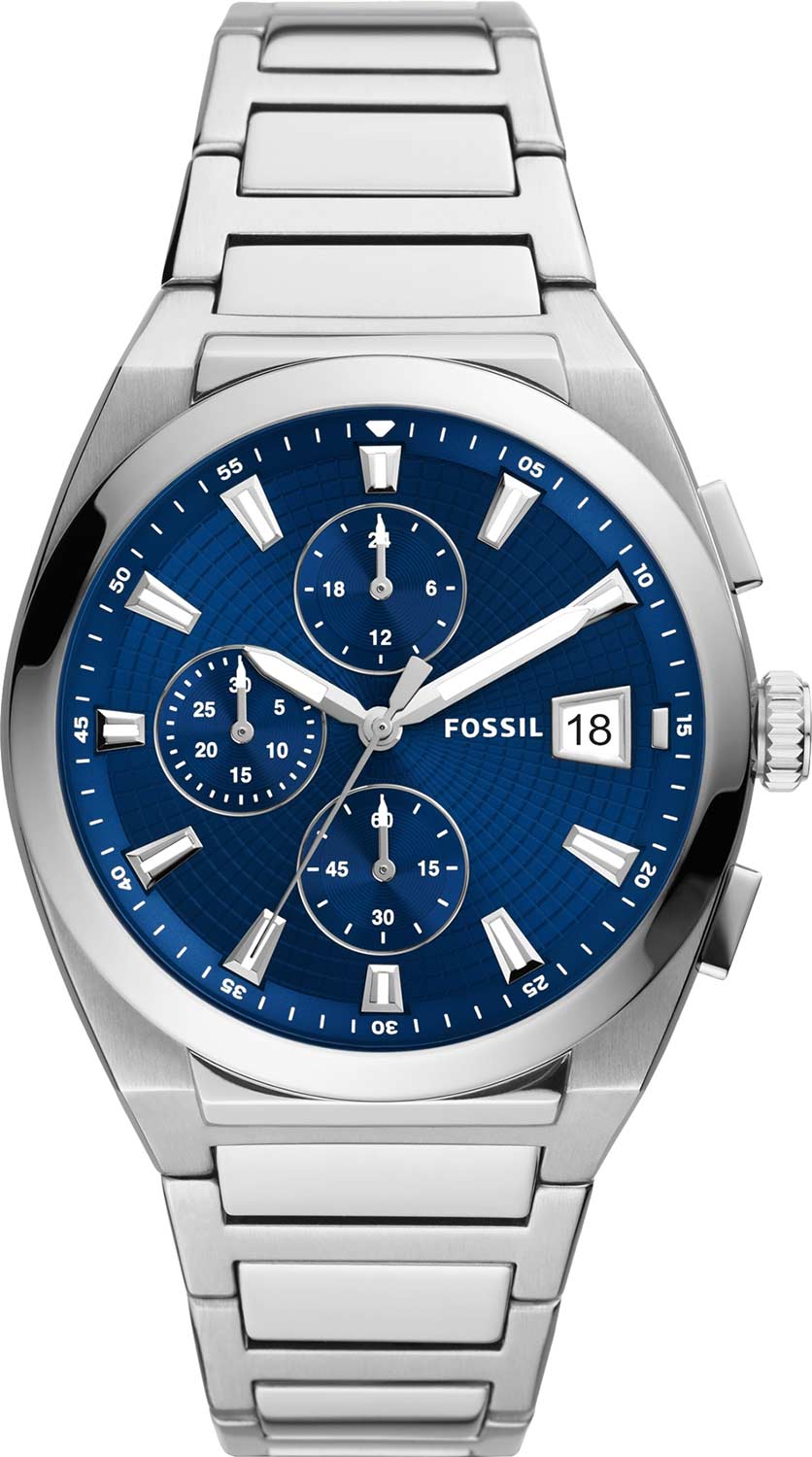 Наручные часы мужские Fossil FS5795 серебристые