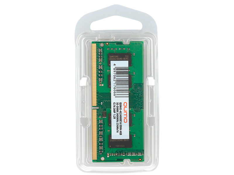 Оперативная память QUMO (QUM4S-32G3200N22) DDR4 1x32Gb 3200MHz