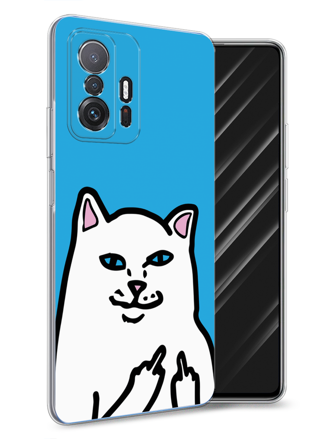 Чехол Awog  на Xiaomi Mi 11T "Кот жесть"