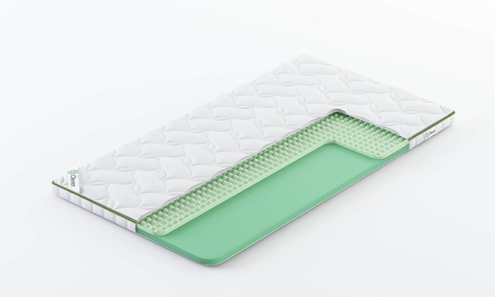 Топпер Clever FoamTop Wave 90x186