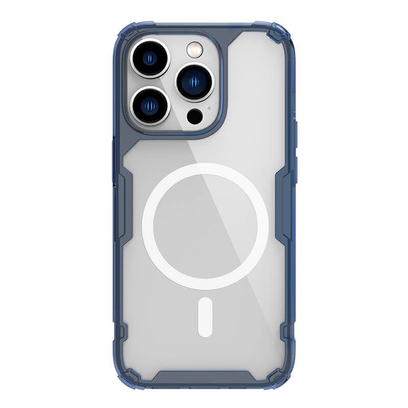 Чехол Nillkin Nature Pro Magnetic для Apple iPhone 14 Pro Max (синий)