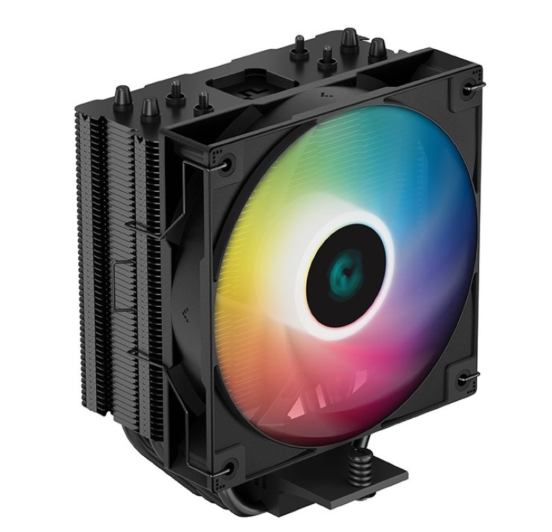 Кулер для процессора DEEPCOOL AG400 BK ARGB (R-AG400-BKANMC-G-2)