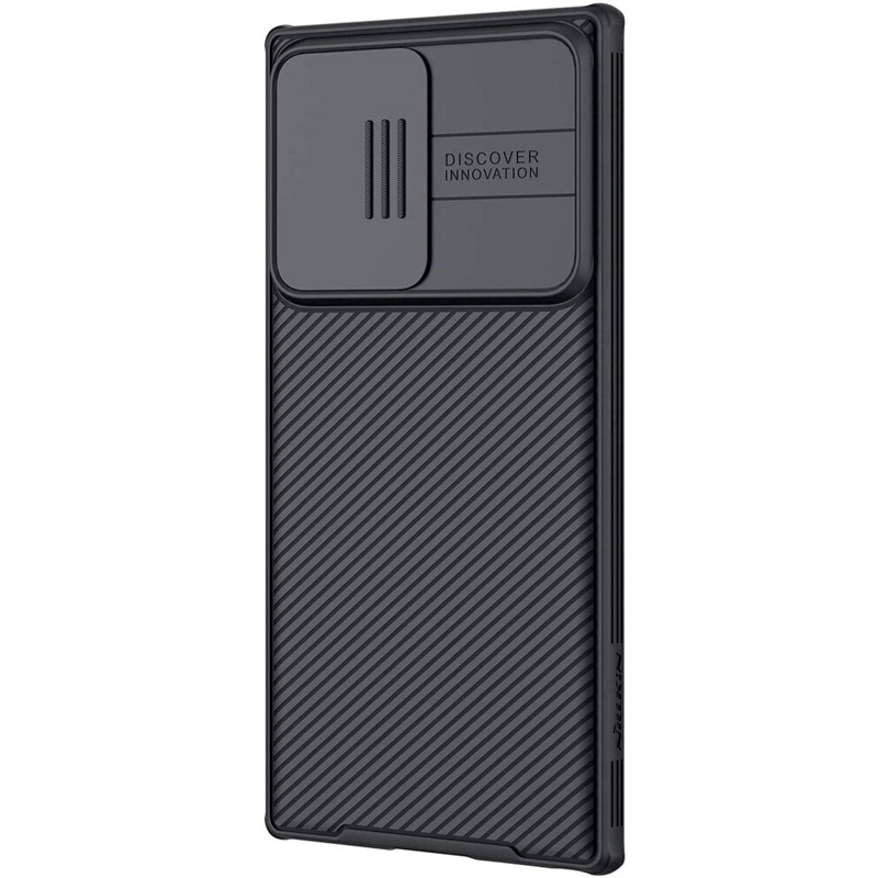 Чехол для Samsung Galaxy S21 Ultra с защитой камеры Nillkin CamShield Pro Case - Черный