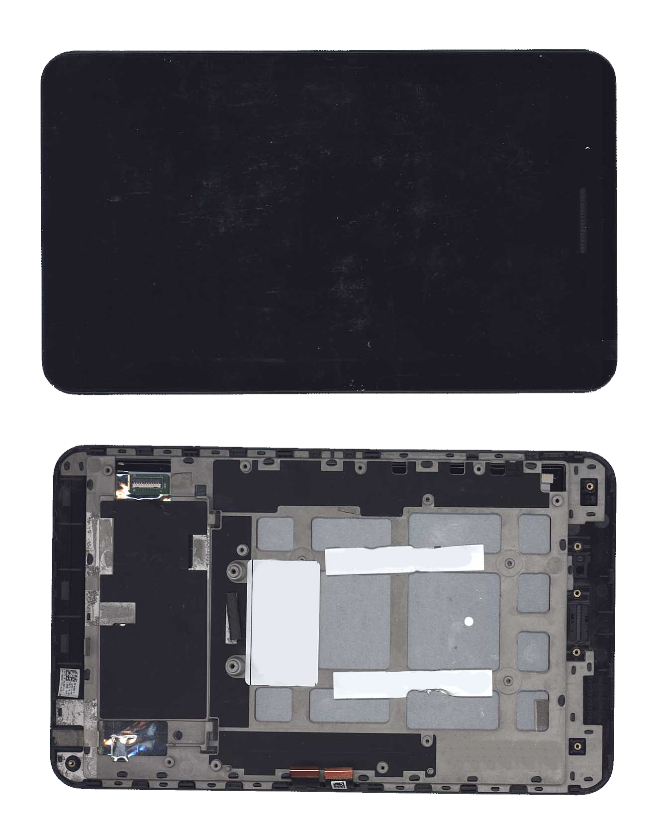 Модуль (матрица + тачскрин) для Asus PadFone mini station черный с рамкой