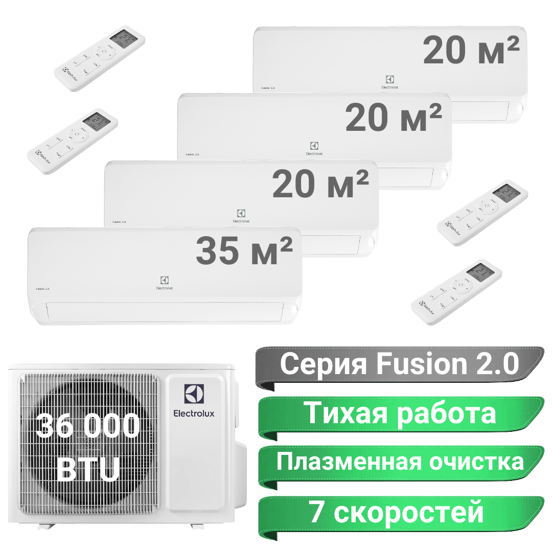 Сплит-система Electrolux EACO/I-24 FMI-3/N8_ERP + 3* EACS/I-07 HMB FMI/N8_ERP/in