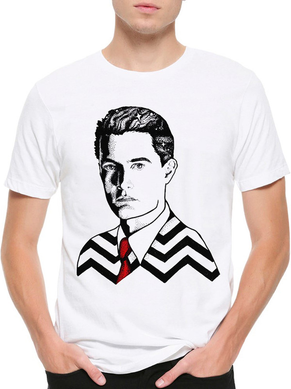 Футболка мужская DreamShirts Studio Твин Пикс / Агент Дейл Купер / Twin Peaks / белая S