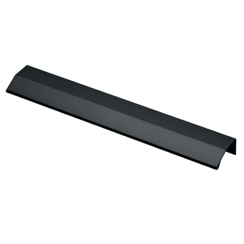 Ручка торцевая мебельная TREX C=224 мм черная матовая