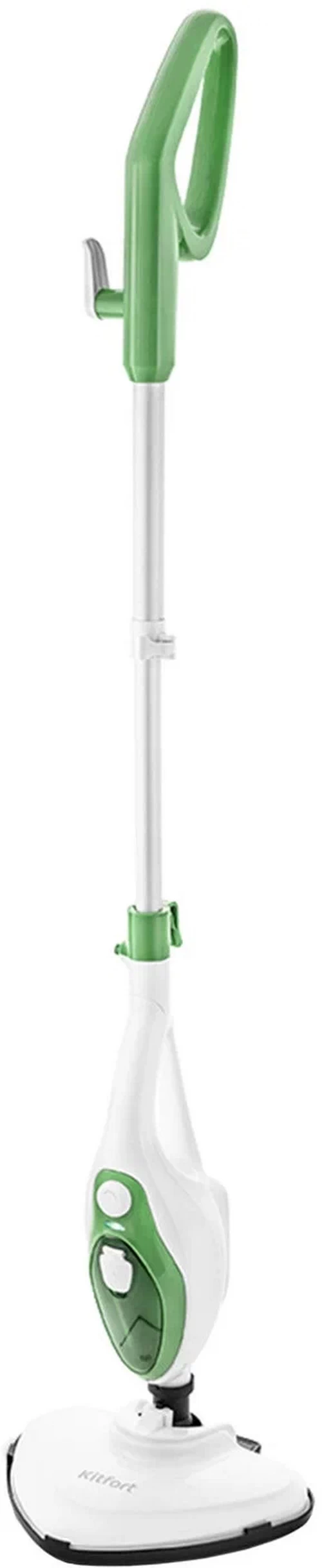 Паровой очиститель Kitfort КТ-1004-2 белый; зеленый