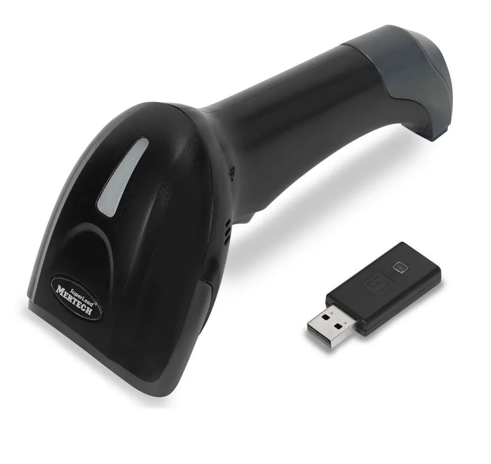 Беспроводной сканер штрих кода MERTECH CL-2310 BLE Dongle P2D USB Black