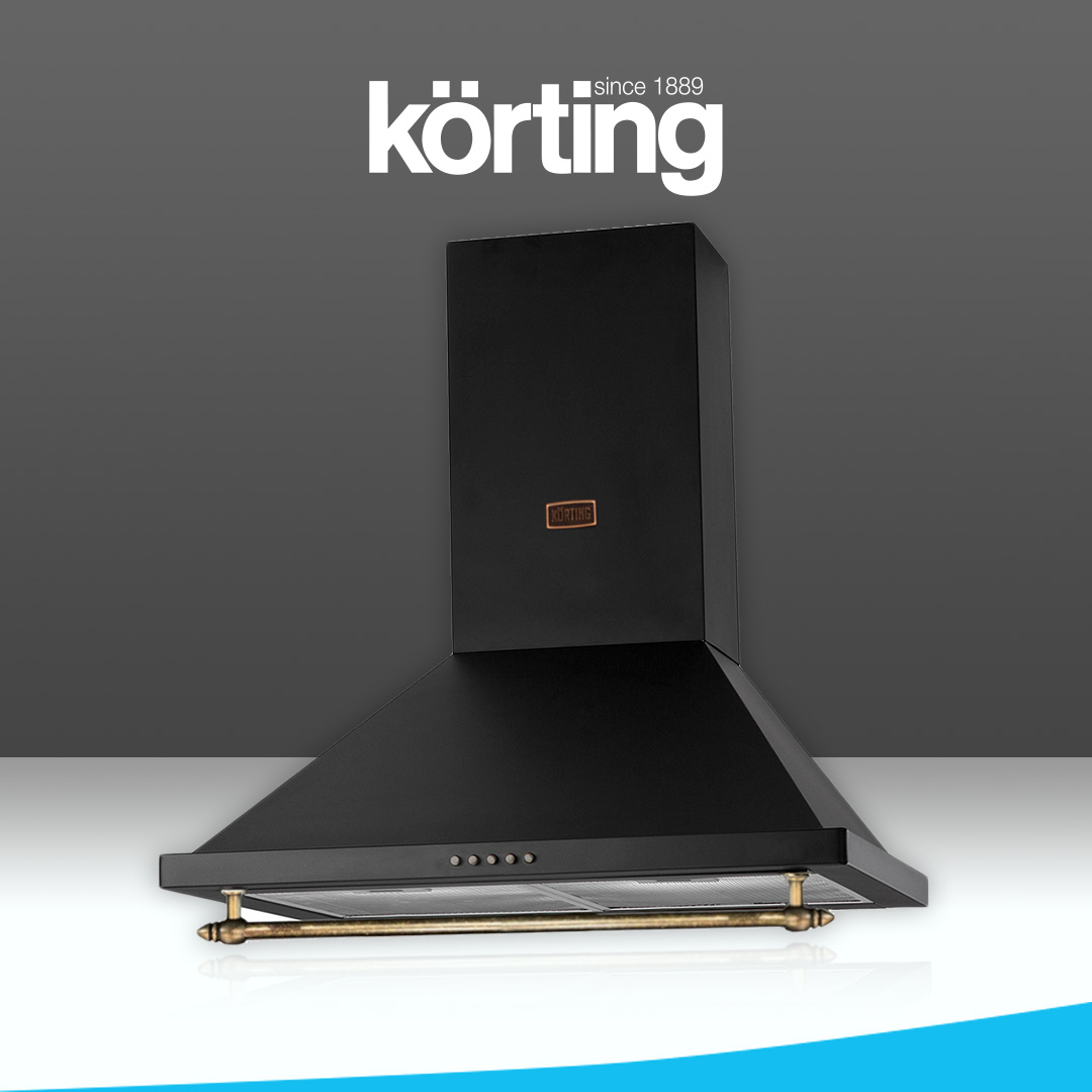 Вытяжка настенная Korting Retro KHC 6750 RN черный