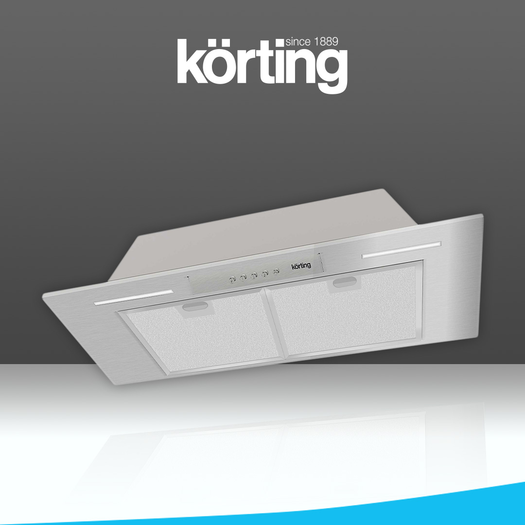 Вытяжка встраиваемая Korting KHI 9931 X серебристый