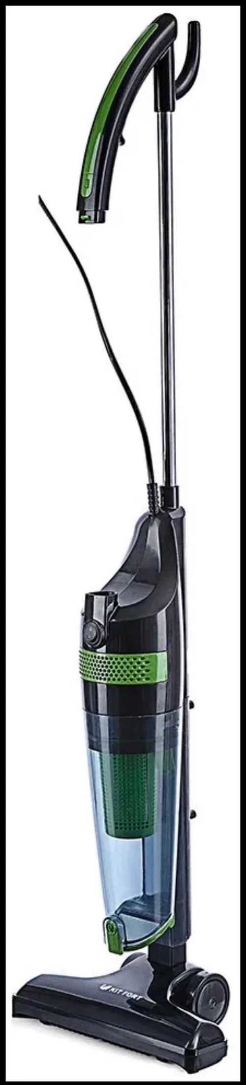 Пылесос Kitfort КТ-525-3 черный, зеленый