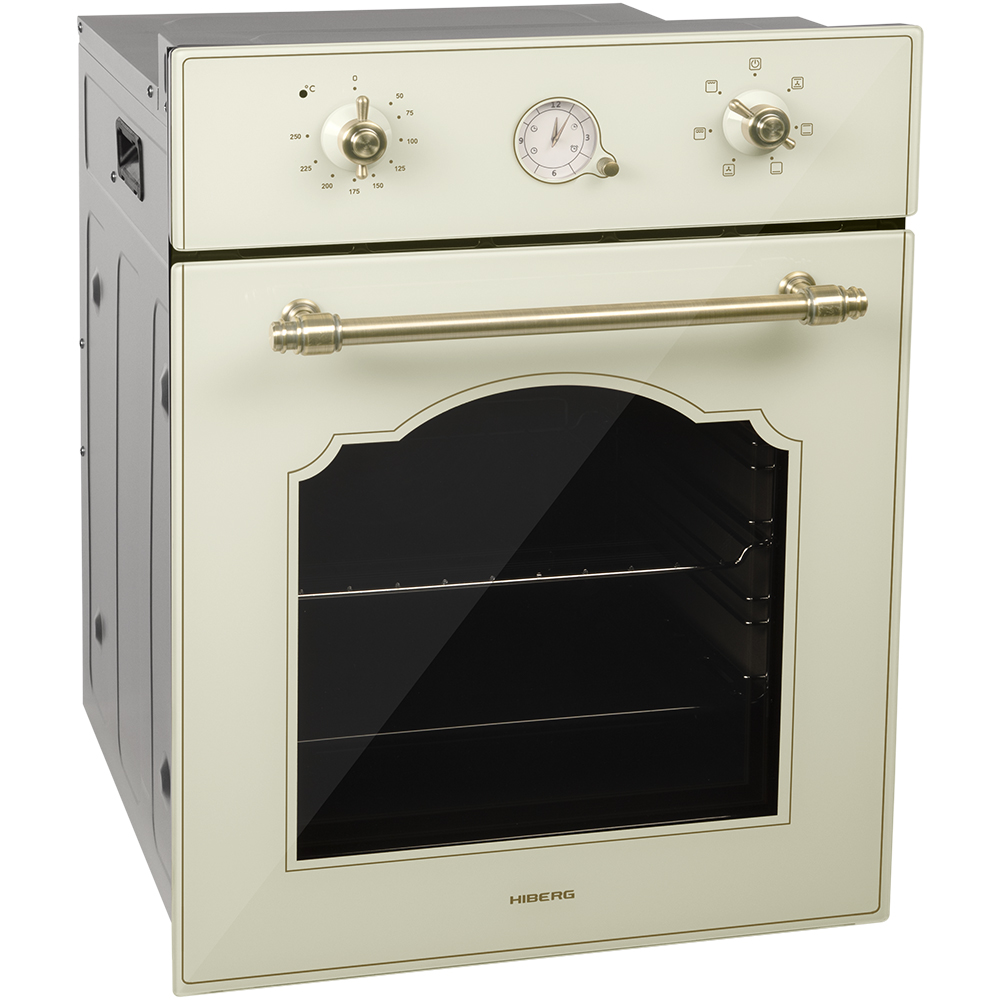 Встраиваемый электрический духовой шкаф Hiberg VM 4360 RY beige