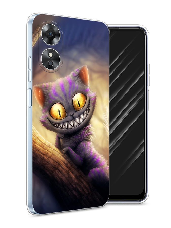 Чехол Awog на Oppo A17 "Cheshire Cat"