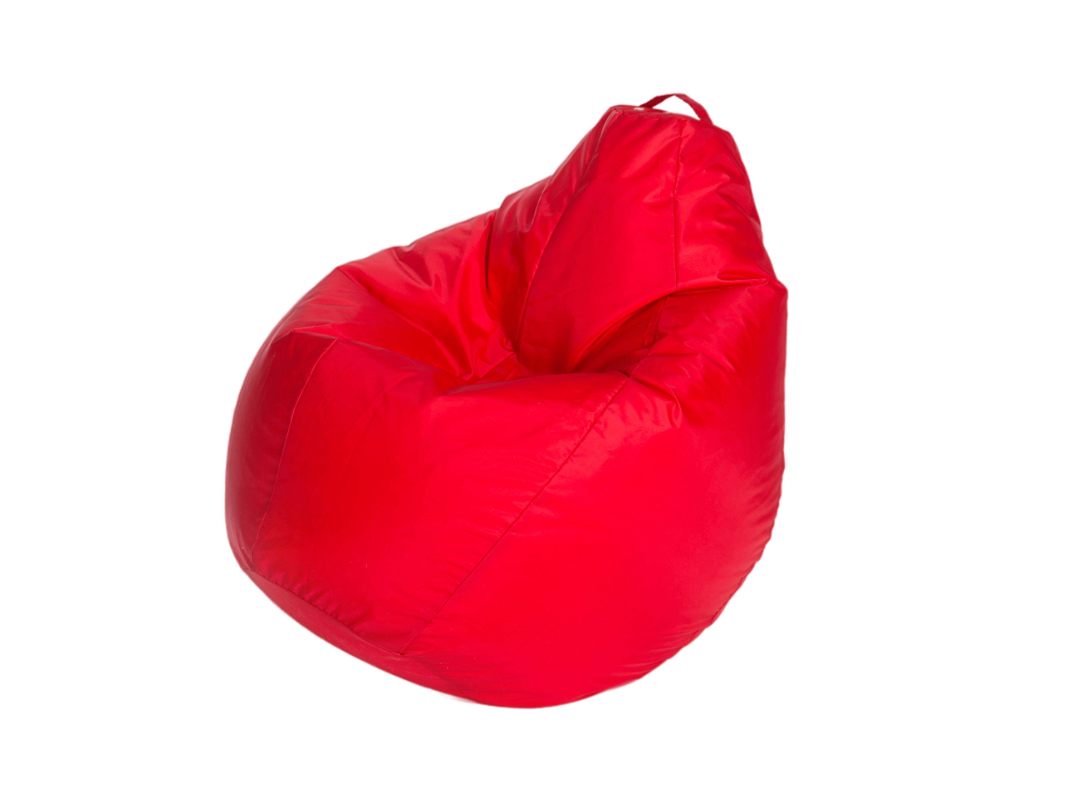 Кресло мешок WowPuff ГРУША средняя оксфорд 120 см, красный
