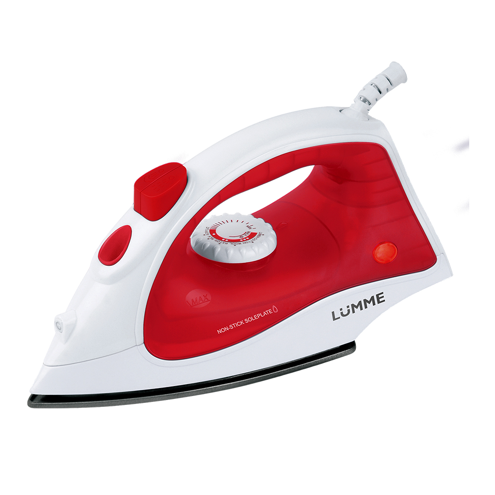 Утюг LUMME LU-1130 белый, красный