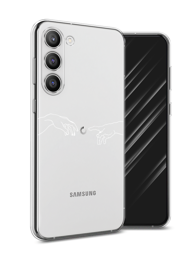 Чехол Awog на Samsung Galaxy S23 Plus 5G "Загрузка творения"