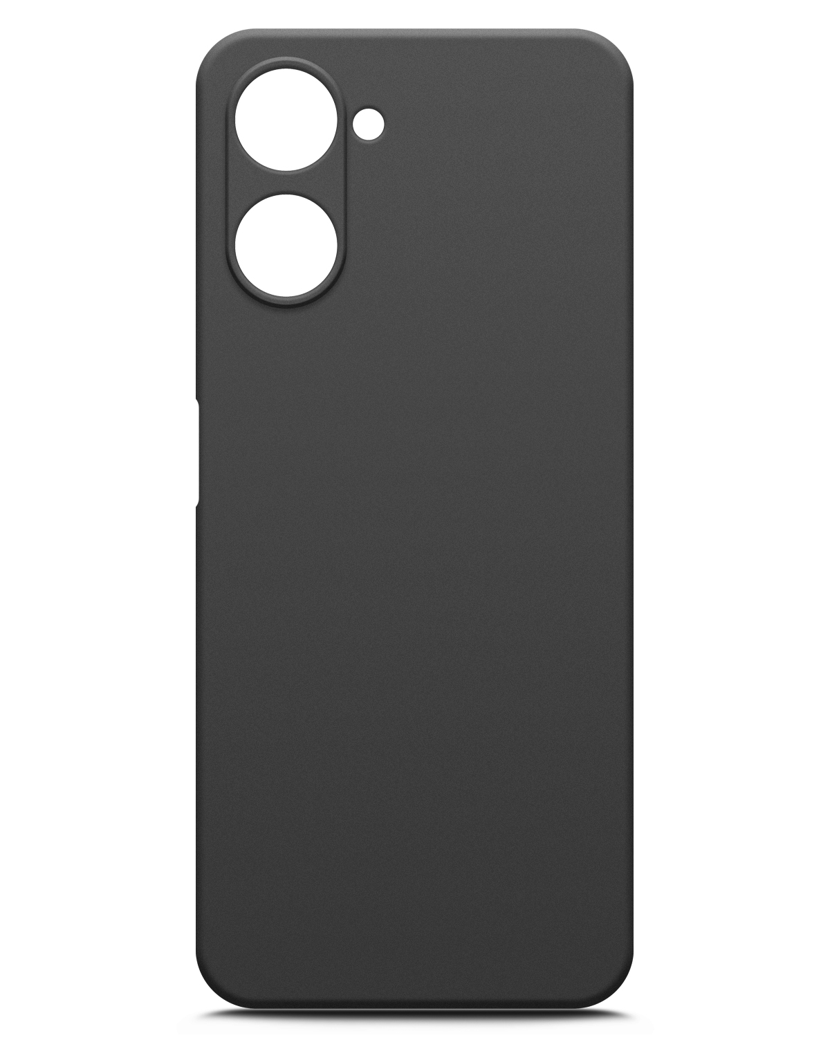 Чехол Brozo на Realme 10 4G, с силиконом Soft touch, черный