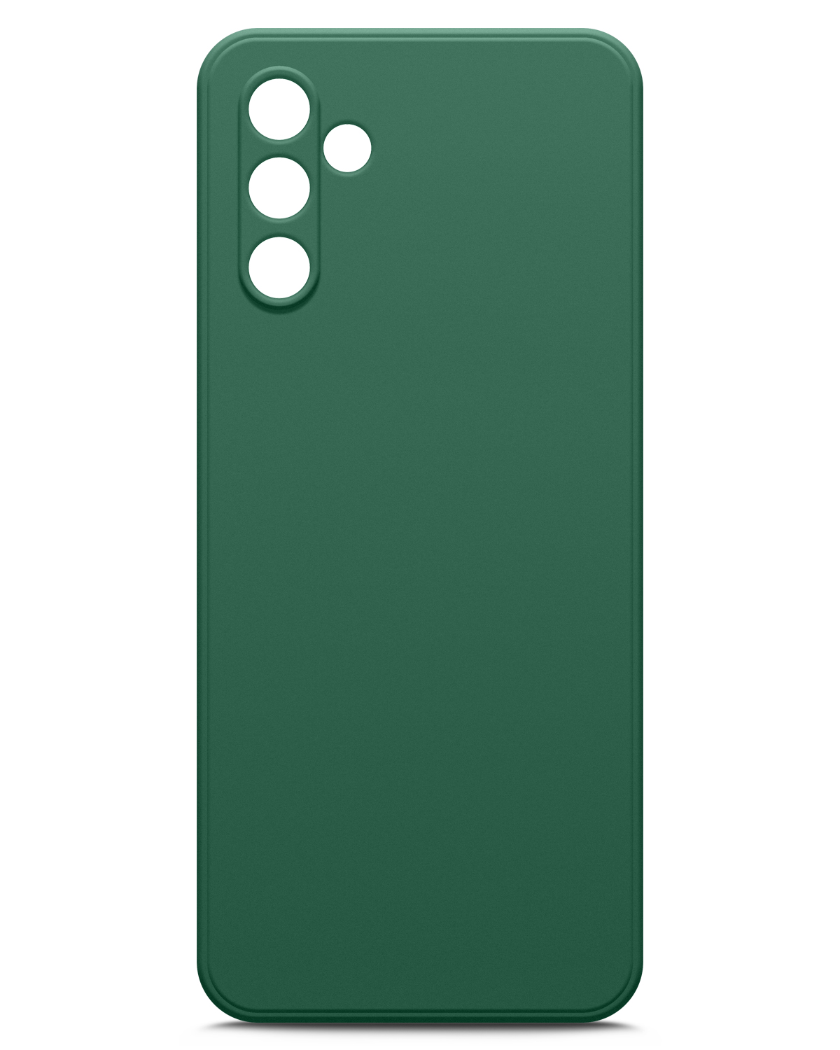 Чехол Brozo на Samsung Galaxy A04s, с силиконом Soft touch, зеленый опал