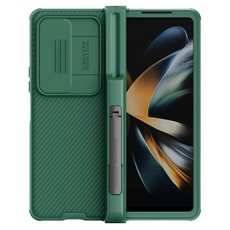 Чехол Nillkin CamShield Pro Case с защитой камеры для Samsung Galaxy Z Fold 4 (зеленый)