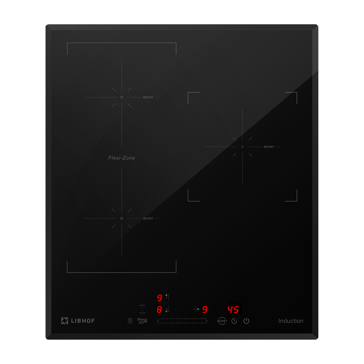 Встраиваемая варочная панель индукционная Libhof PH-62453I черная