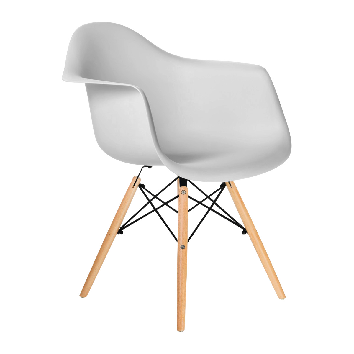 Стул для кухни Ergozen Eames DAW Pro, белый