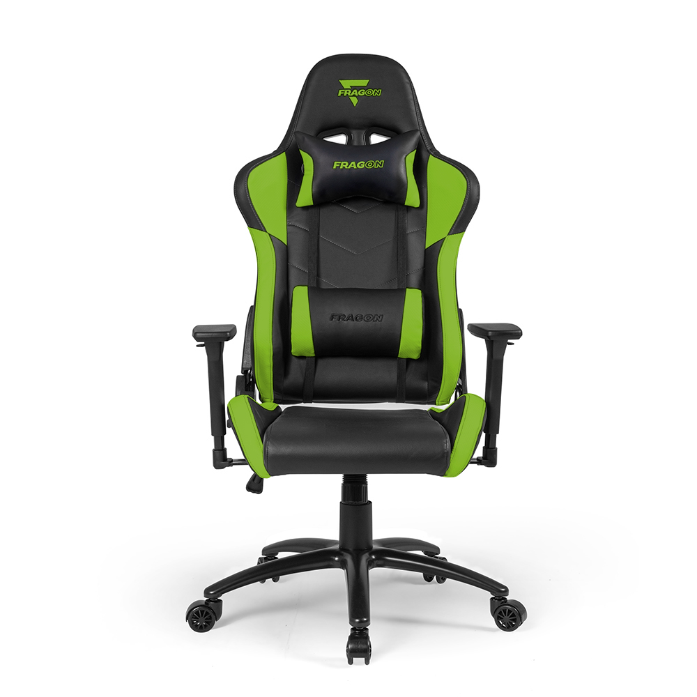 Игровое кресло для компьютера GLHF 3X Black/Green