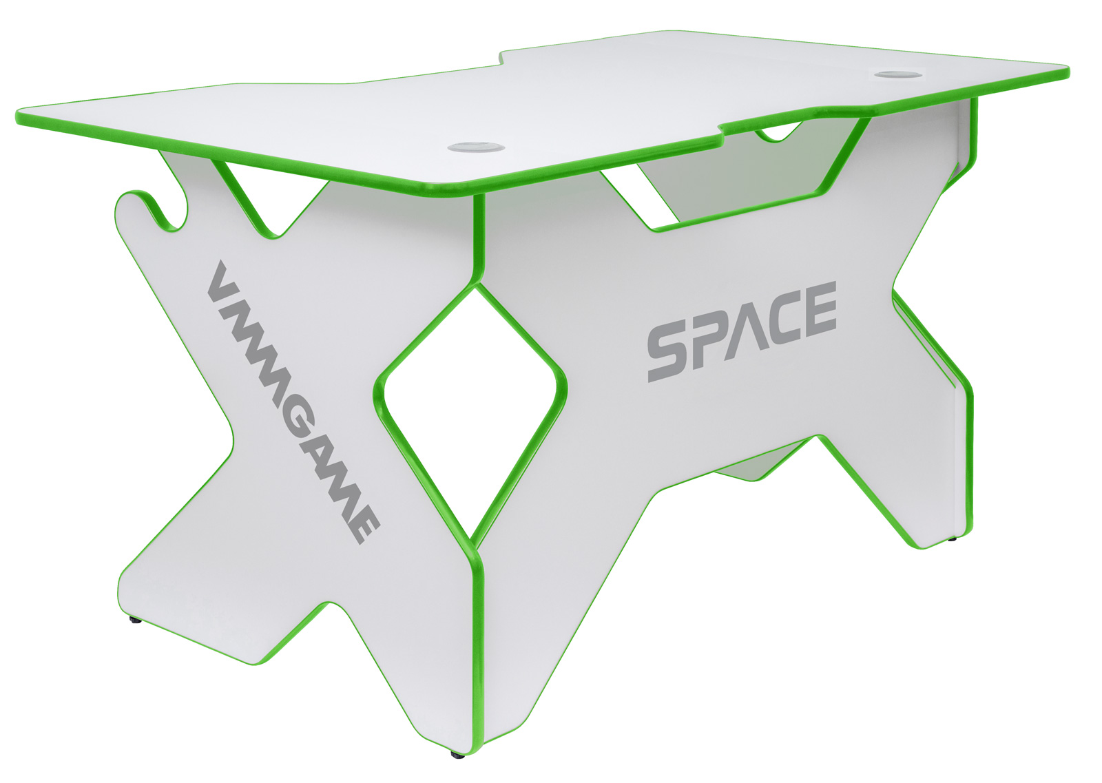 Игровой компьютерный стол VMMGAME Space light 140 green st-3wgn