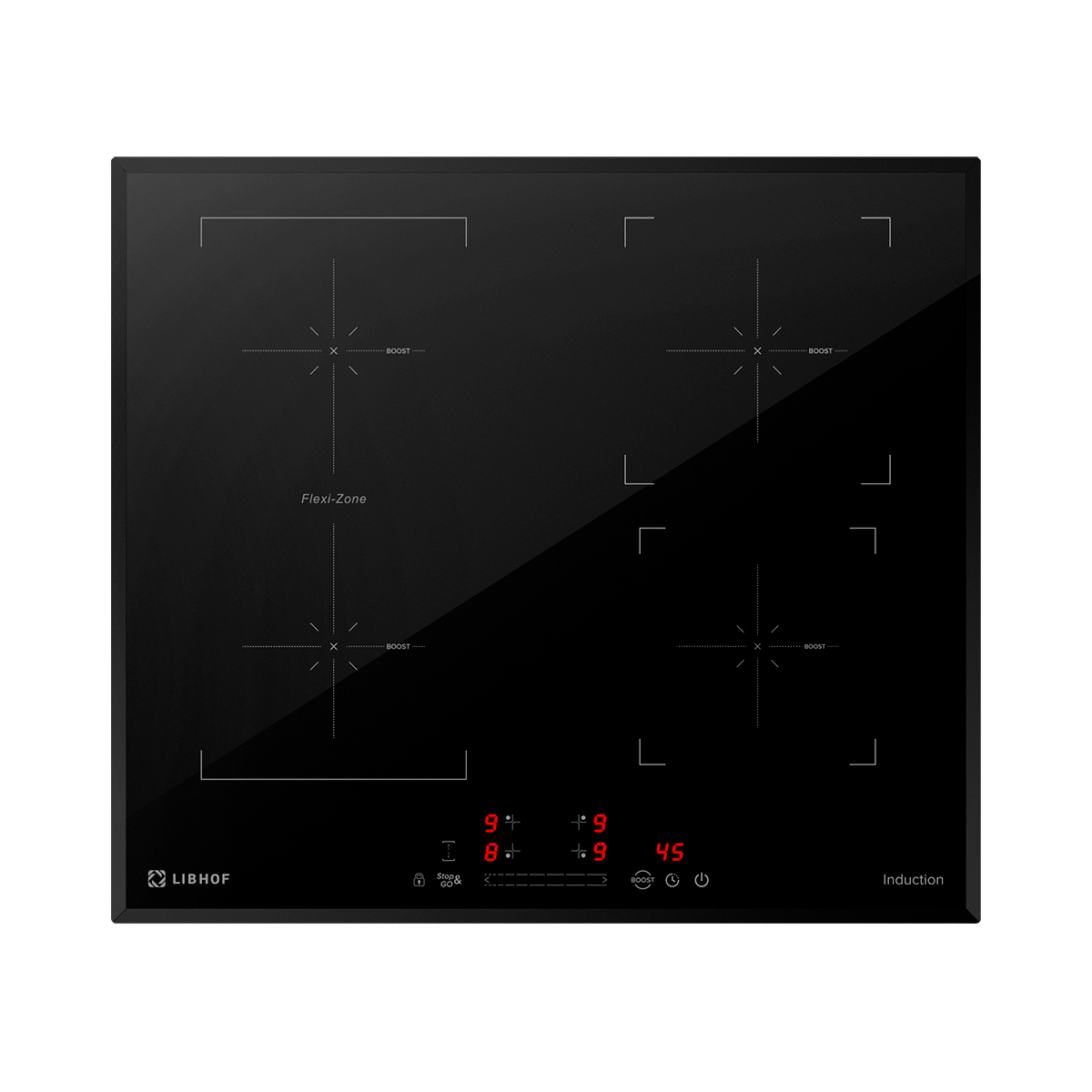 Встраиваемая варочная панель индукционная Libhof PH-72604I черная