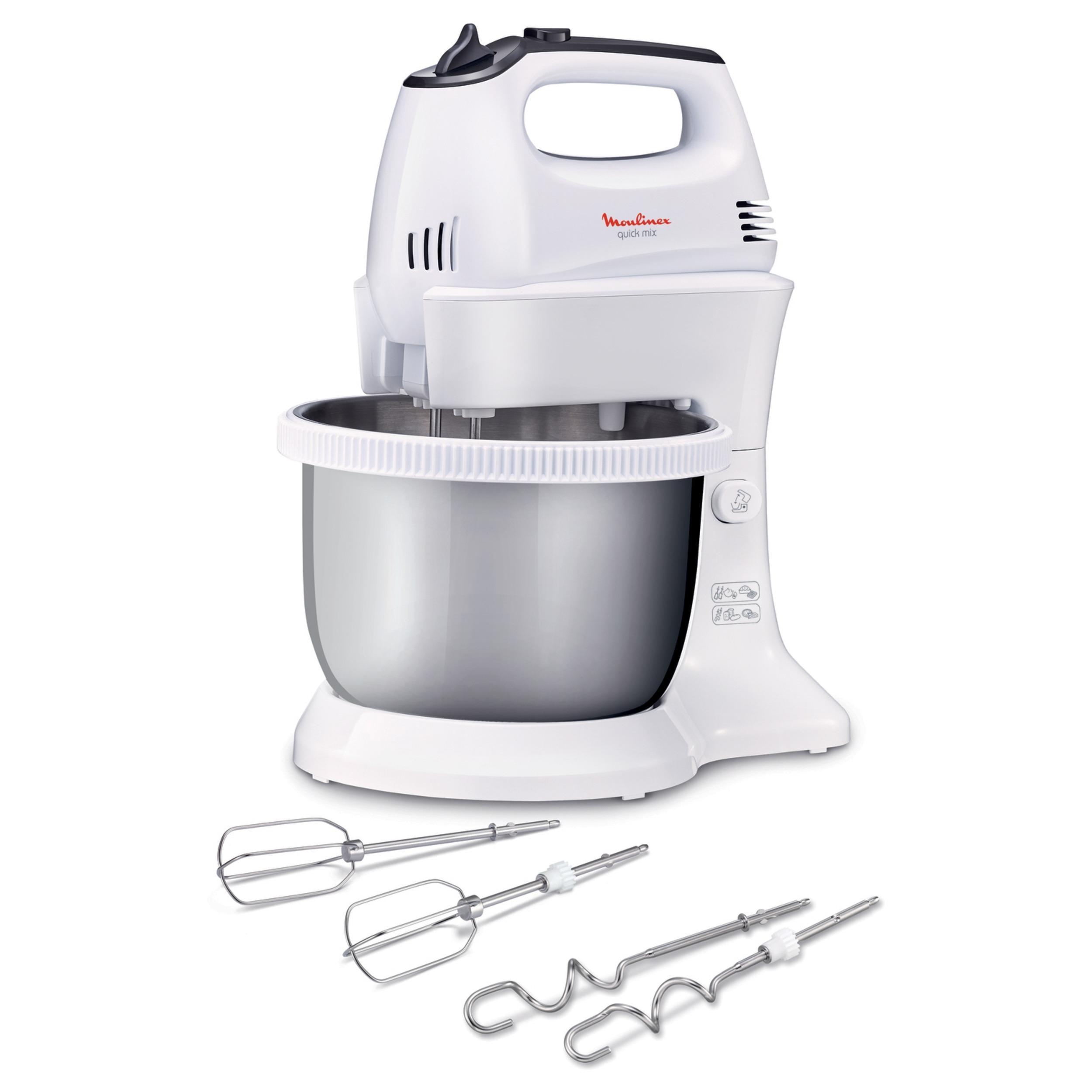 Миксер Moulinex Quickmix HM3121B1 White